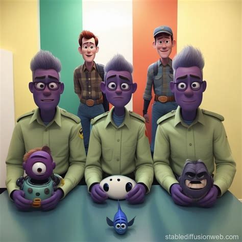 Pixar Animation Film Stable Diffusion Online