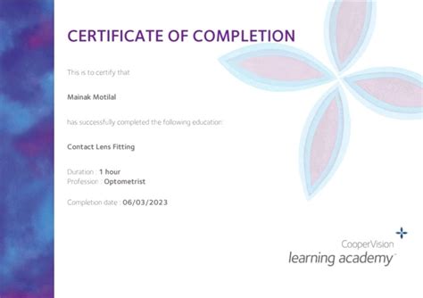 mainak motilal on linkedin successfully completed the contact lens