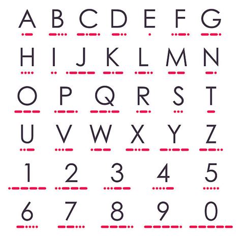 210 Morse Code Pattern Stock Illustrations Royalty Free Vector