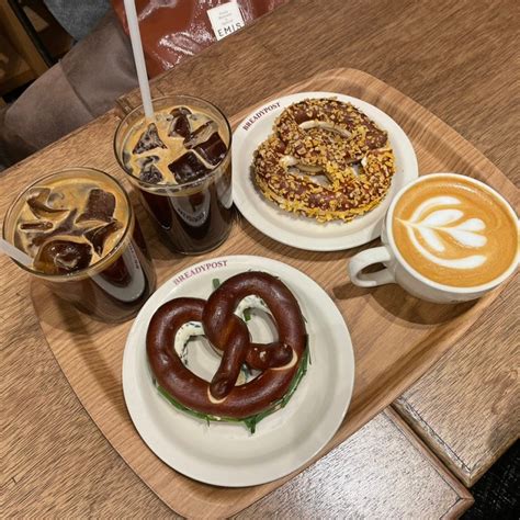 브레디포스트 더현대서울 카페 디저트 맛집 네이버 블로그