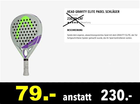 HEAD Padel Gravity Elite Kaufen Auf Ricardo