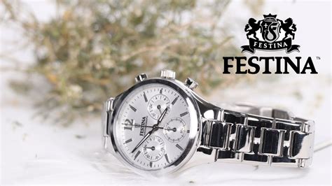 Серія жіночих кварцових годинників FESTINA Chronograph | Style-Time ...