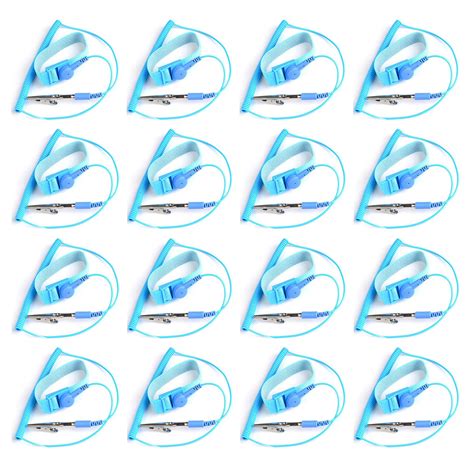 Buy 𝙀𝙎𝘿 𝙒𝙧𝙞𝙨𝙩 𝙎𝙩𝙧𝙖𝙥 16 Packs Esd Anti Static Wrist Strap Strap Anti