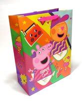 Torba Prezentowa Świnka Peppa Super Cool Cm W O Przyjęcia i okazje w Sklepie EMPIK