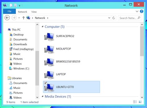 如何通过网络在windows、mac和linux之间共享文件 Linuxstory