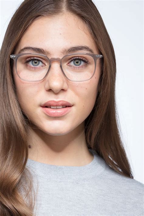 Ghostwriter Rectangle Gray Full Rim Eyeglasses Eyebuydirect