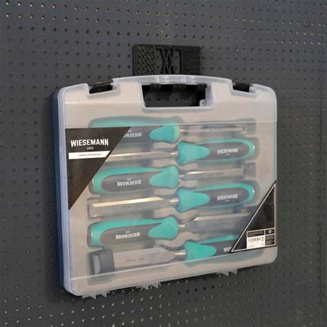 3d Printable Wall Holder Chisel Set Tool Box 068 I For Screws Or Peg Board By Enable 3d