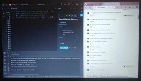 Udemy 100daysofpython Shahistha Aliya Shaik