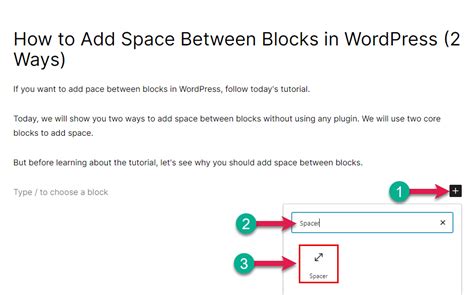 How To Add Space Between Blocks In Wordpress 2 Easy Ways