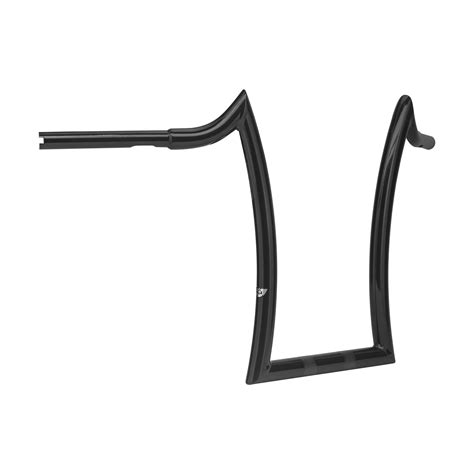 Guidão King Quinado Clean Robust 114 Para Harley Davidson Softail Low Rider S Preto