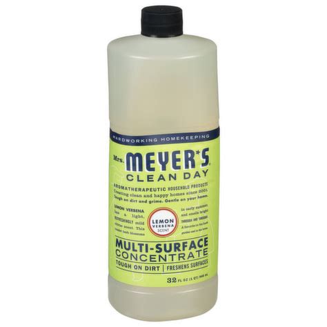 Mrs Meyers Multi Surface Concentrate Lemon Verbena Scent