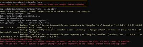 Resolved Repository Is Not Clean Please Commit Or Stash TheCodeBuzz