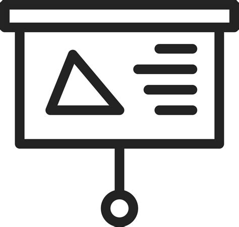 School Preesentation Illustration Vector On A White Background