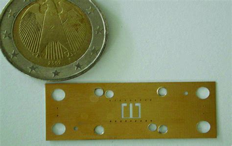 Fig B18 Bottom Layout Of The Two Resonator Bandpass Filter Download Scientific Diagram