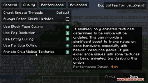 Rubidium Mod 1minecraft