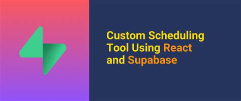 How To Build A Post Scheduler With React And Supabase Cron Jobs