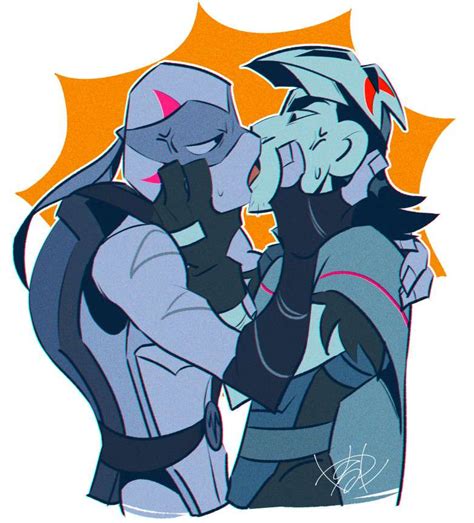 Rule 34 Casey Jones Casey Jones Rise Of The Tmnt Gay Kiss Kissing