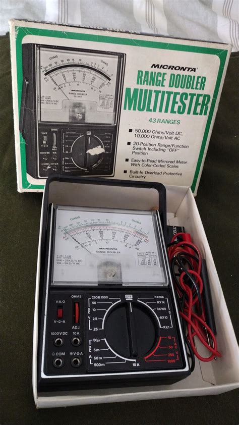 Micronta Multi Meter Multitester Analog Great Condition For 5 In Tucson Az For Sale