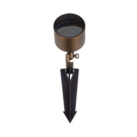 Cast Brass Wide Spot Light 1 King Soopers
