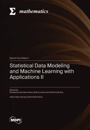 mathematics mdpi on linkedin statistical data modeling and machine