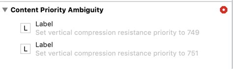 Ios Set Vertical Compression Resistance Priority To 749 For Uitableviewcell Stack Overflow