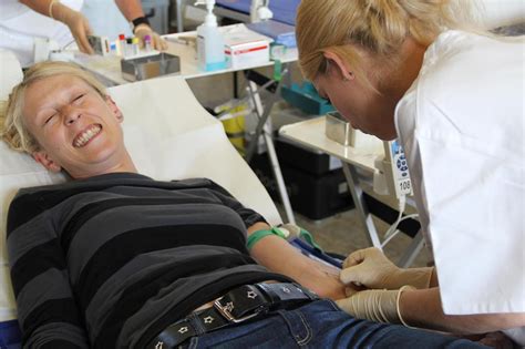 Ein Halber Liter Blut Weniger In Knappen Zehn Minuten