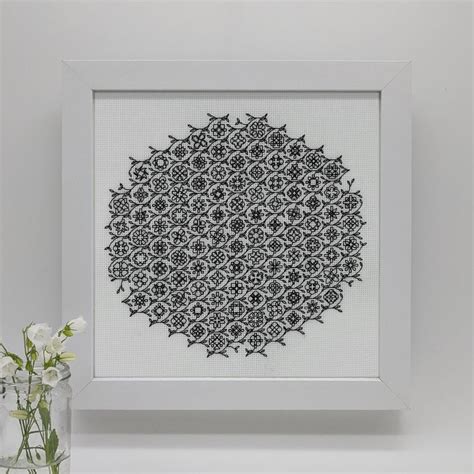 100 Days Of Tiny 2024 Tiny Flowers Pdf Blackwork Embroidery Chart