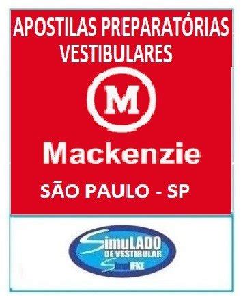 KIT 135 APOSTILAS PREPARATÓRIAS PARA O VESTIBULAR DA MACKENZIE SÃO