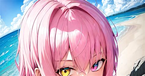 女の子 ピンク髪の女の子による自撮り。3枚 Aiイラストおじさんのイラスト Pixiv