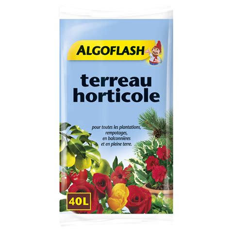 Terreau Horticole Algoflash Litres Leroy Merlin