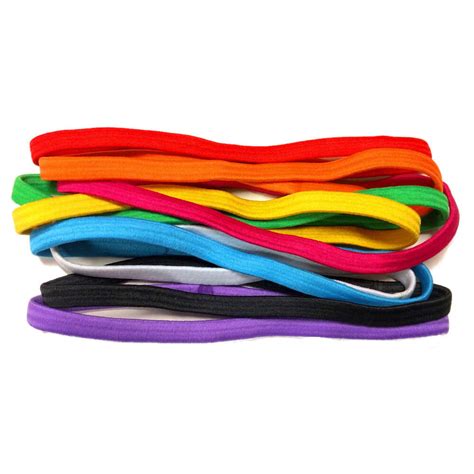 Thick Elastic Headbands Bulk Elastic Bands Tons Of Colors Threddies