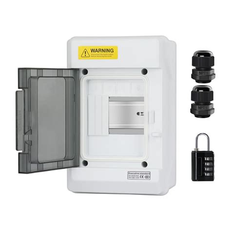 Lemotech Circuit Breaker Box Ip66 Clear Cover Power Distribution Protection Box With Terminal