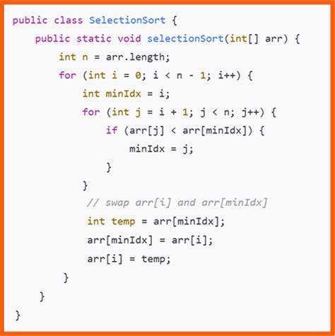 How To Implement Sorting Algorithms In Java