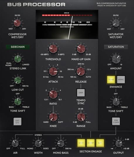 Bus Processor Plugin Softube Bus Processor Plugin Softube