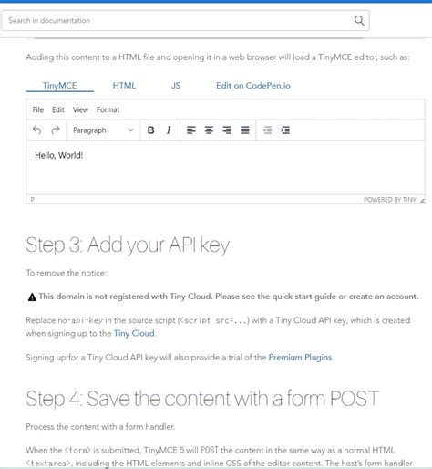 個別Failed to load plugin table from https cdn tinymce 4
