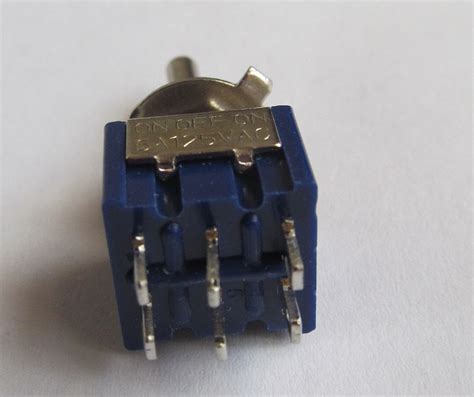 Toggle Switch Dpdt Miniature Handem Electronics