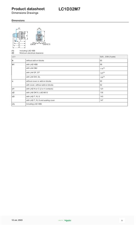 Schneider Contactor Lc1d32 At Rs 2565 Bhadakmora Vapi Id