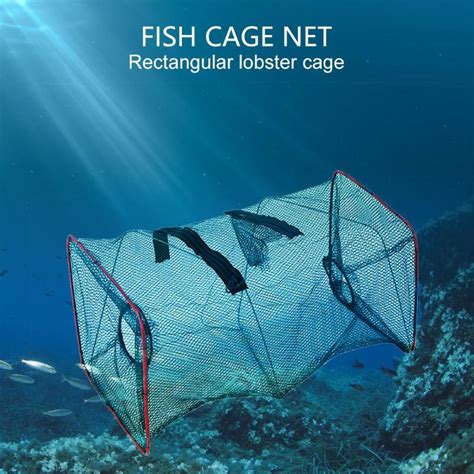 Fishing Net Cage Catcher Trap For Crab Fish Shrimp Grandado