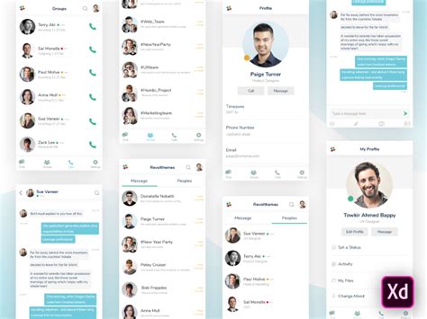 Slack Mobile App Redesign Concept Xd Freebie Discover The Worlds Top Designers And Creatives