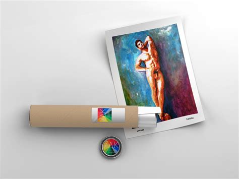 Queer Art T Gay Artwork Homo Print Full Frontal Best Etsy