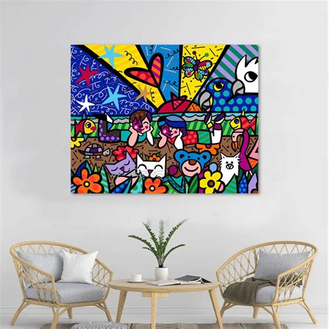 Quadro Romero Britto In The Park