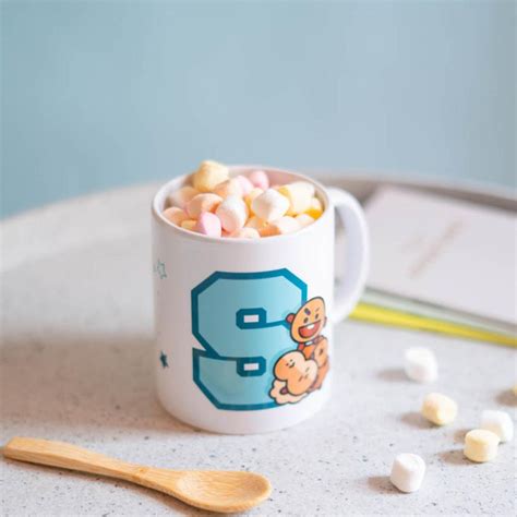 Taza Bt Shooky Erik Blanco Y Azul Grupo Erik Editores S L El