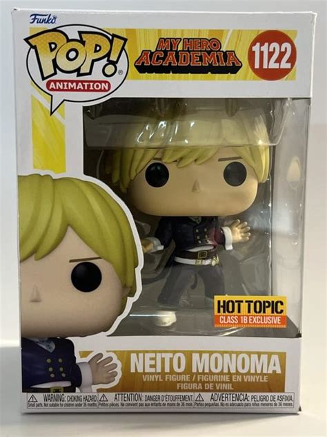 Funko Pop My Hero Academia Neito Monoma Edition Limitée Kaufen Auf