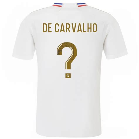 Kandiny Herren Mathys De Carvalho 0 Weiß Heimtrikot Trikot 2023 24 T