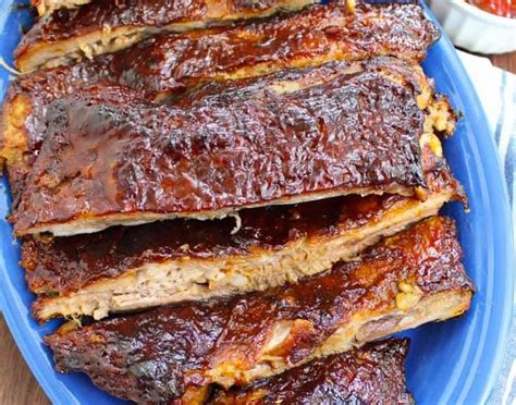 Oven Baked Barbecue Pork Ribs Maral In The Kitchen
