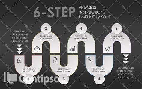 6 Step Process Diagram