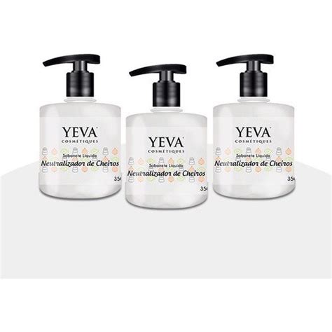 Kit 3 Und Sabonete Líquido Neutralizador De Cheiros Yeva Shopee Brasil