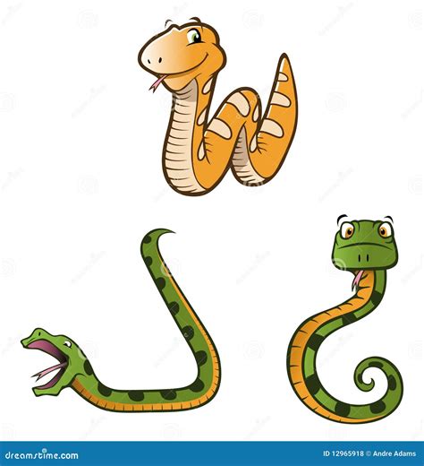 收集python蛇 向量例证 插画 包括有 致命地 缩窄器 嘘声 线圈 水蟒 收集 动物园 12965918