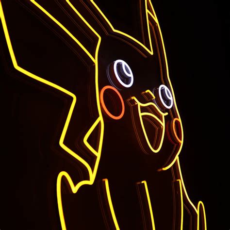 Pikachu Led Neon Sign Neon Vibes® Neon Vibes® Neon Signs