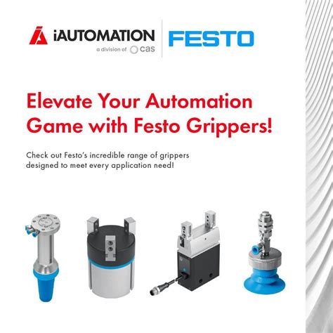 Iautomation On Linkedin Festo Automation Industrialinnovation Grippers Efficiency